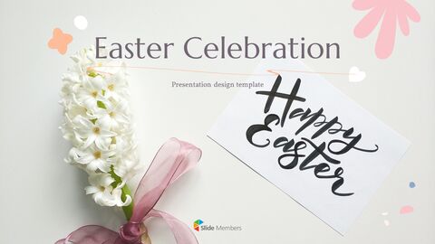 Easter Celebration PowerPoint Templates for Presentation