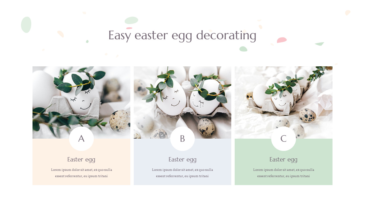 Easter Celebration PowerPoint Templates for Presentation