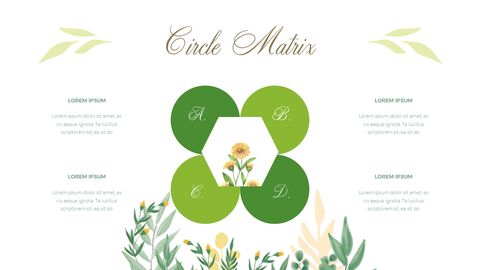 Natura ad acquerello Sfondi PPT