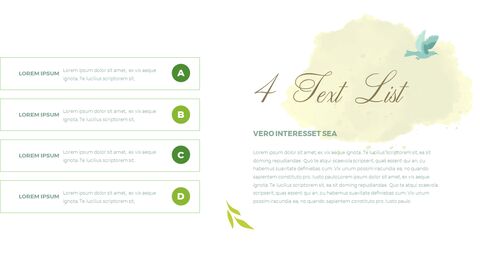 Natura ad acquerello Sfondi PPT