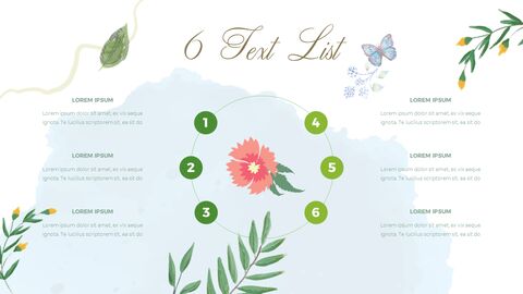 Natura ad acquerello Sfondi PPT