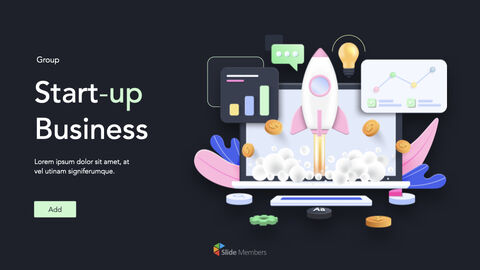 Startup Business Concept Keynote for Windows