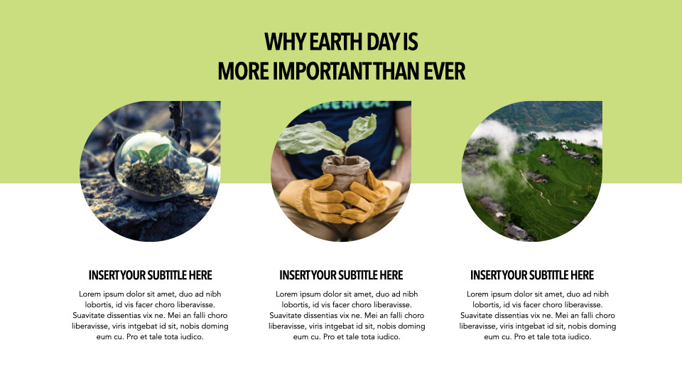 Earth Day Creative Keynote|Lifestyle