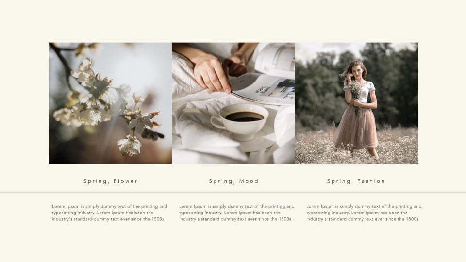 Spring Keynote Templates