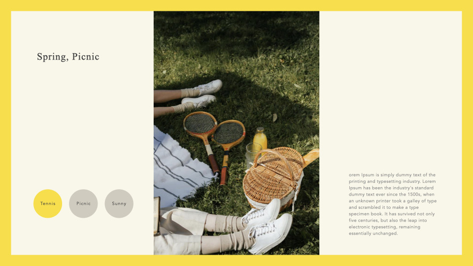 Spring Keynote Templates