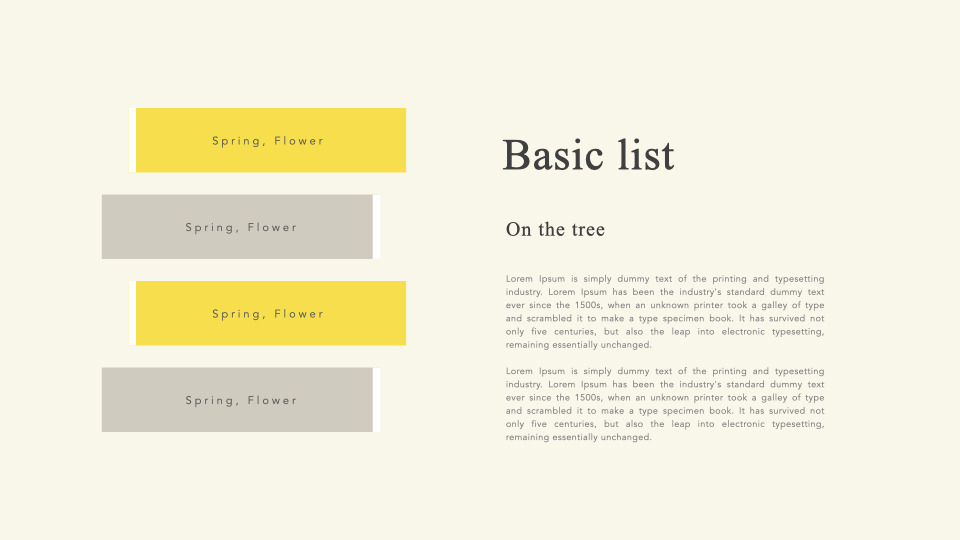 Spring Keynote Templates