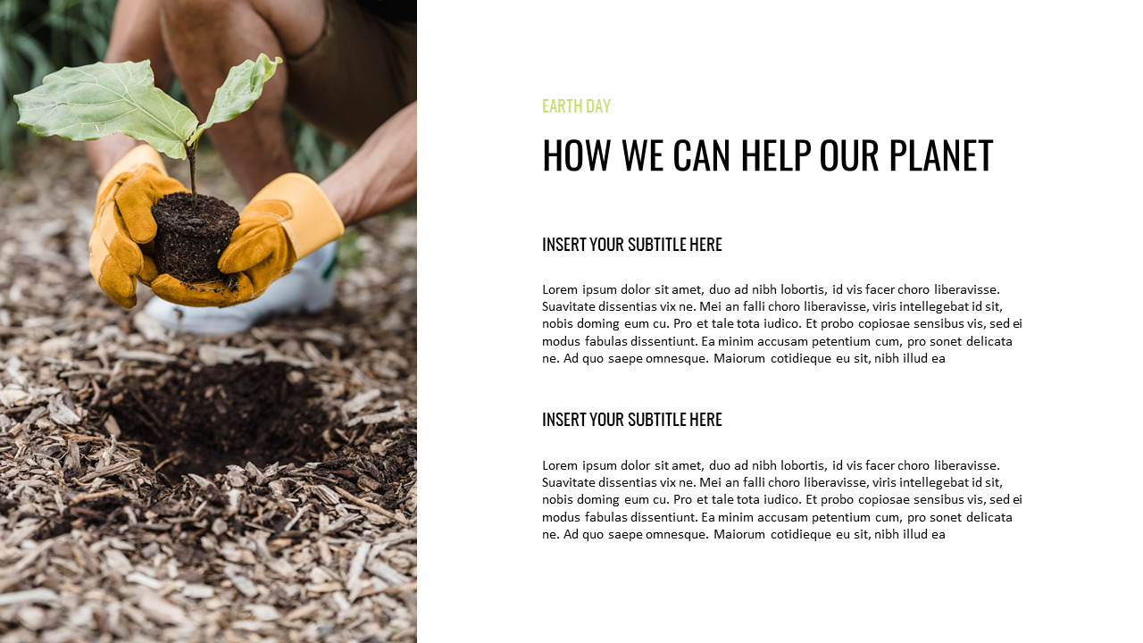 Earth Day Google PPT Templates|Lifestyle|Slides