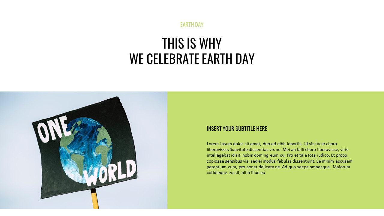 Earth Day Google PPT Templates|Lifestyle|Slides
