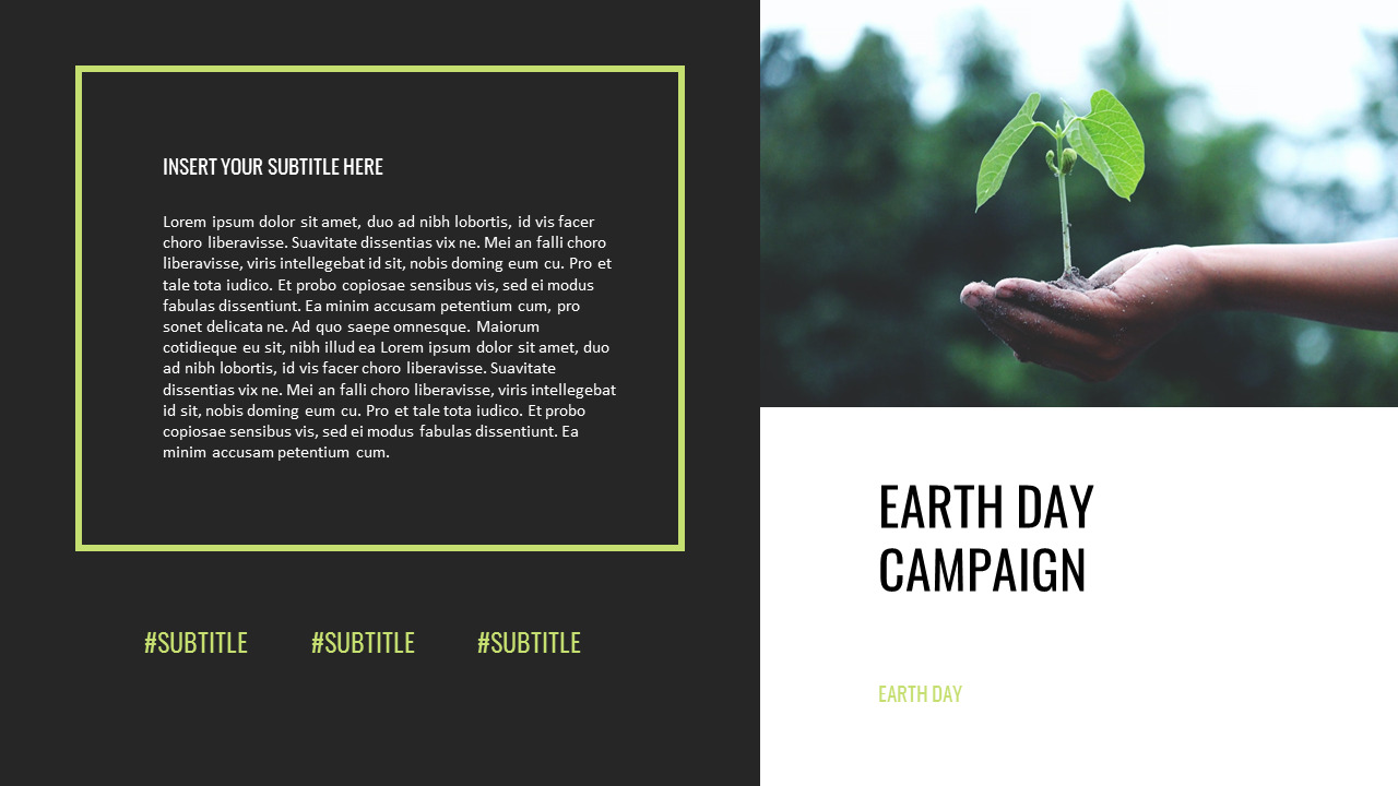Earth Day Google PPT Templates|Lifestyle|Slides