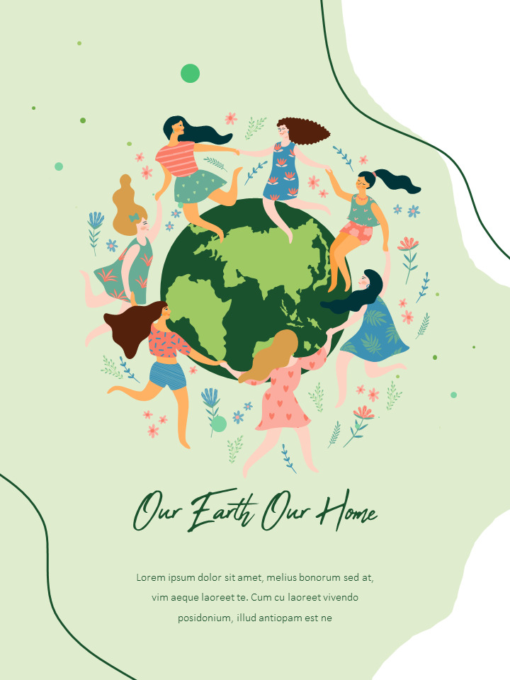 Earth Day Simple PowerPoint Templates