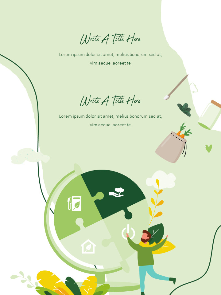 Earth Day Simple PowerPoint Templates
