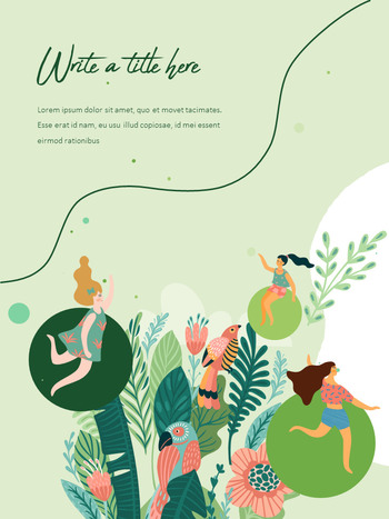 Earth Day Simple PowerPoint Templates