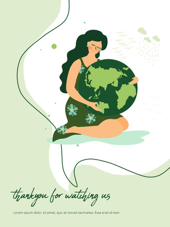 Earth Day Simple PowerPoint Templates