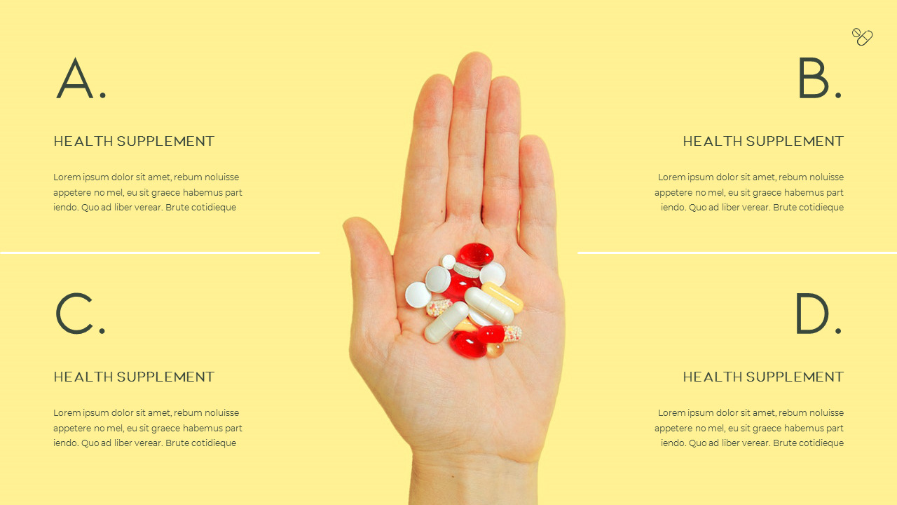 Nutritional Supplements Templates Design|Lifestyle|PPT