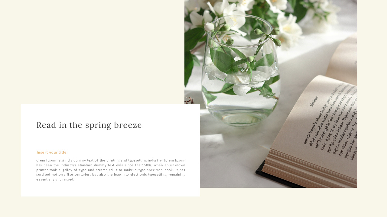 Spring Google Slides Templates for Your Next Presentation