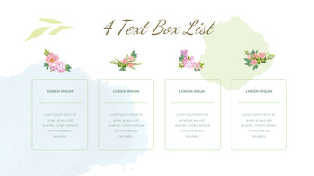 Watercolor Nature Google PPT Templates