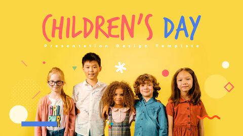 Children's Day PowerPoint Design ideas|Lifestyle|Templates