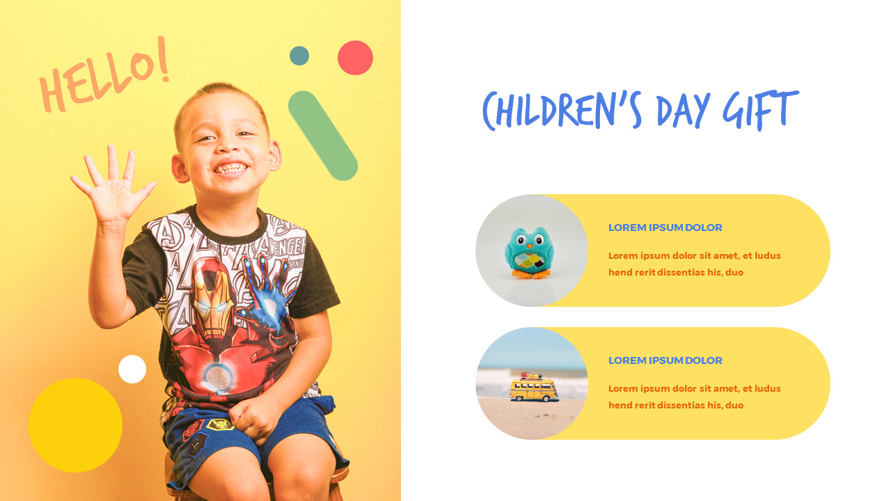 Children's Day PowerPoint Design ideas|Lifestyle|Templates