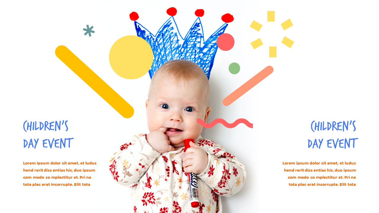 Children's Day PowerPoint Design ideas|Lifestyle|Templates