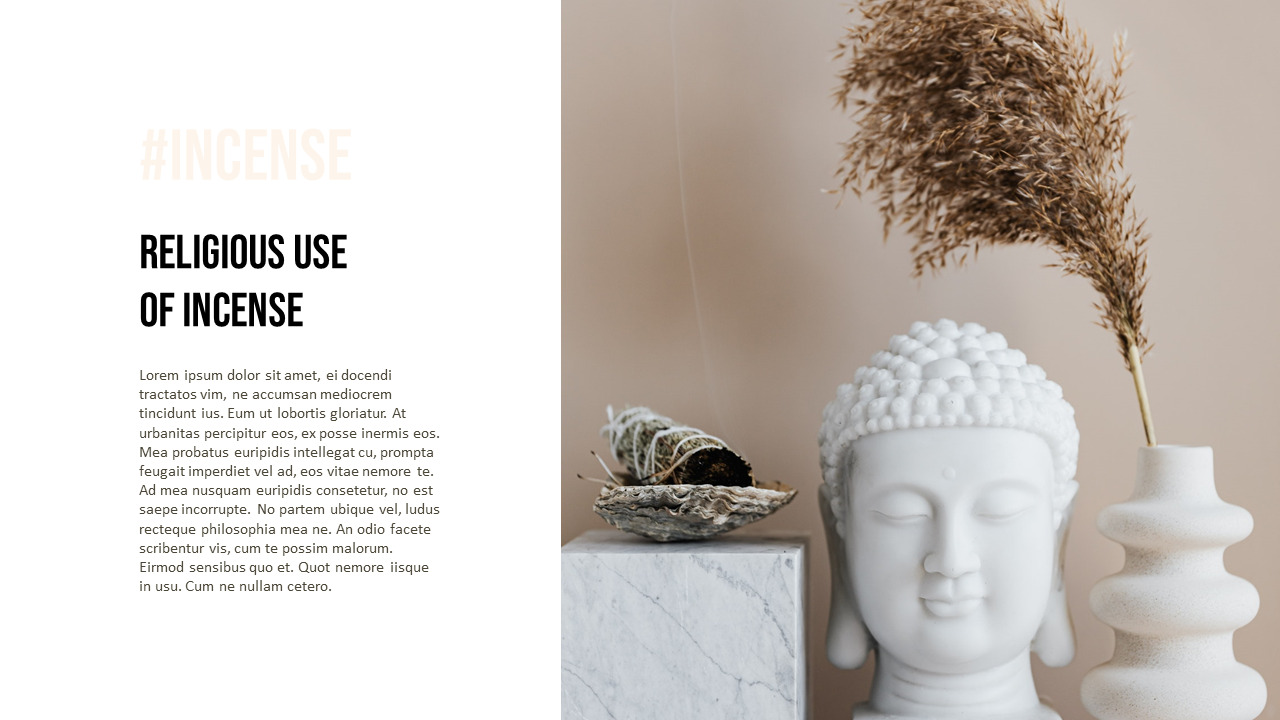 Incense PPT Design|Lifestyle|Templates