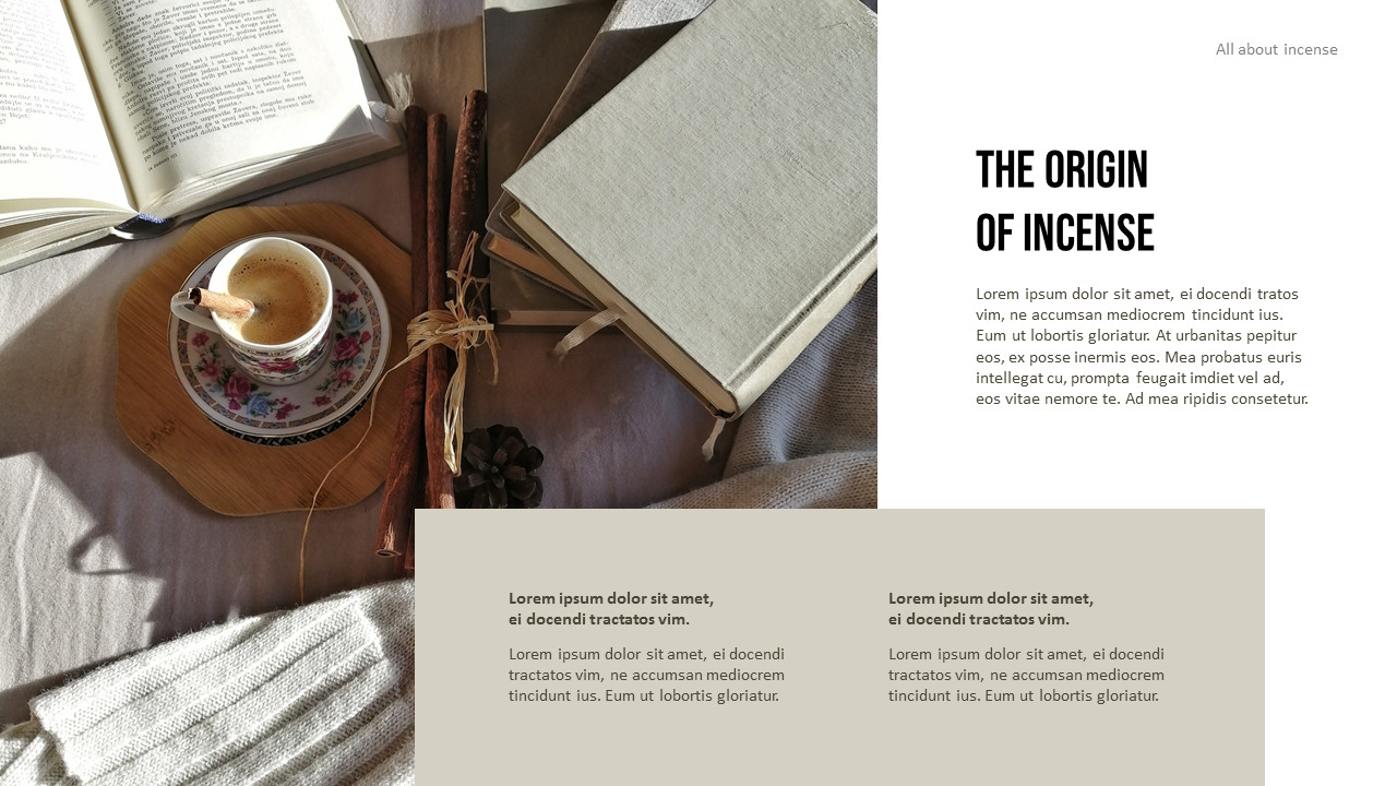 Incense PPT Design|Lifestyle|Templates