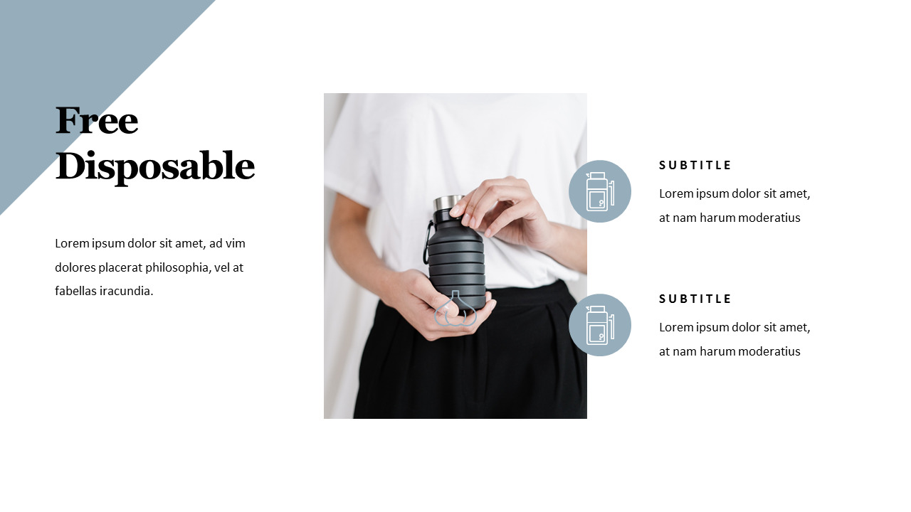 Eco Friendly Movement Modern PPT Templates|Lifestyle