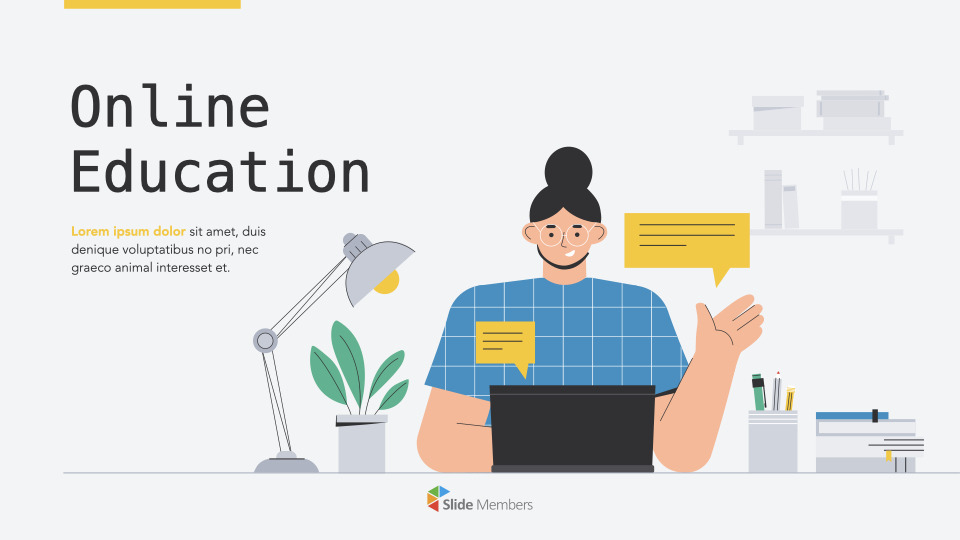 Online Education Service Program Keynote for PC