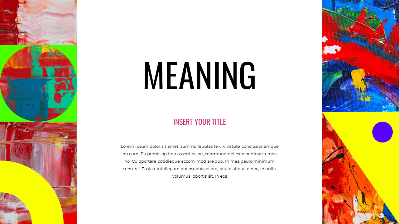 Be Freedom slide template