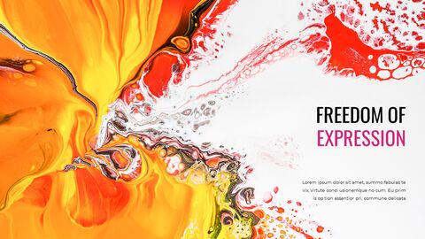 Be Freedom slide template