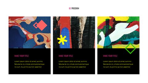 Be Freedom slide template