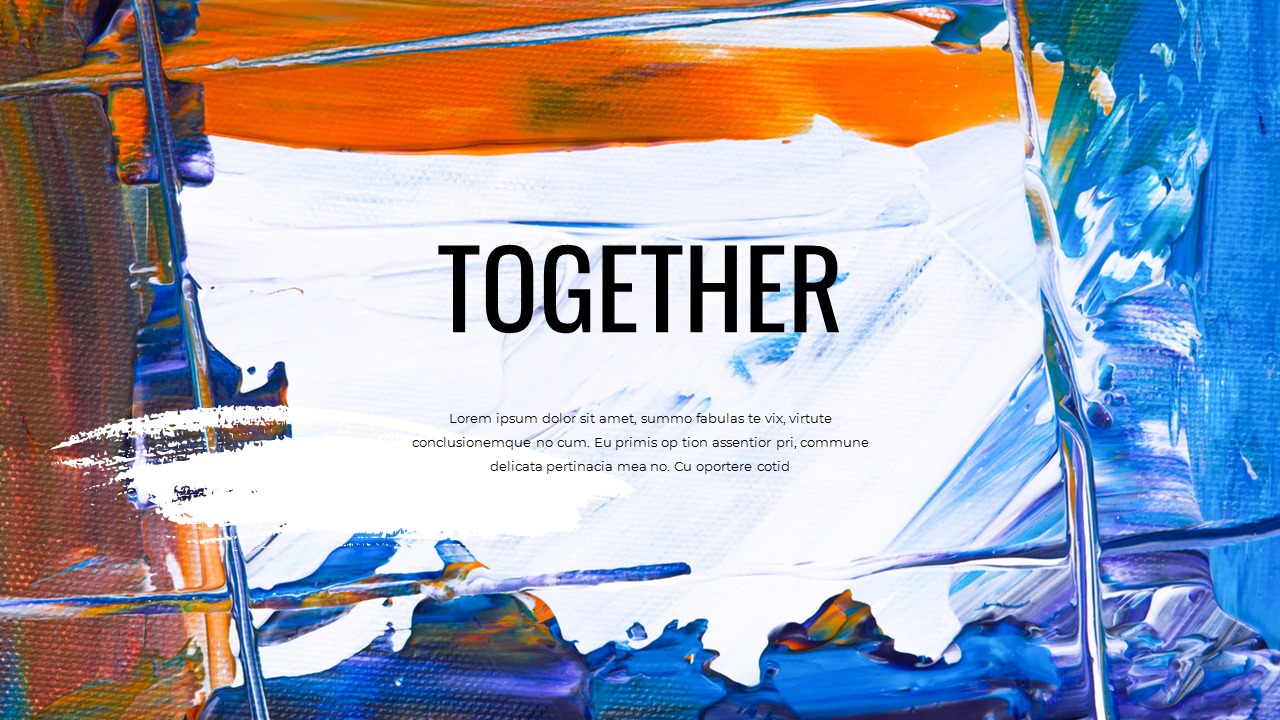 Be Freedom slide template