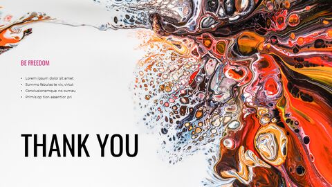 Be Freedom slide template