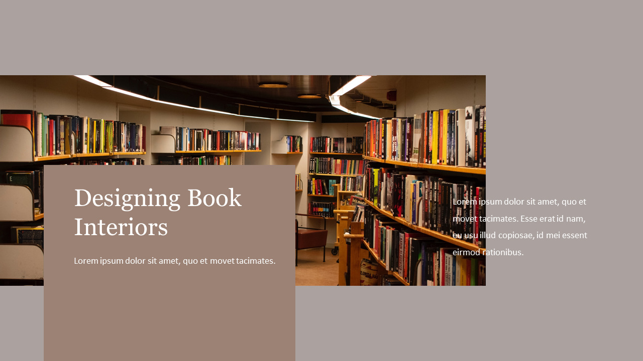 Book Interior Best Google Slides|Lifestyle