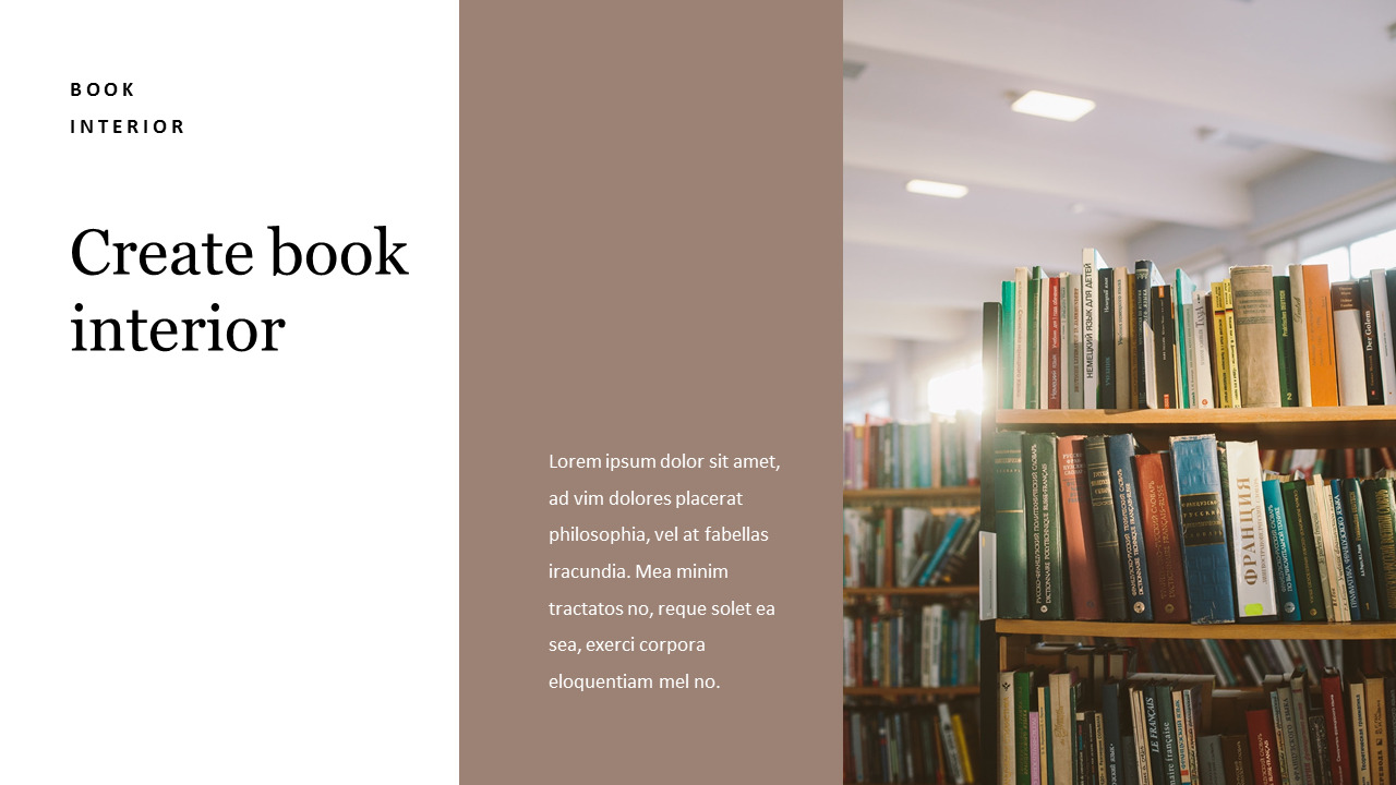 Book Interior Best Google Slides|Lifestyle
