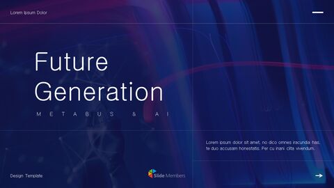 Future Generation slide template
