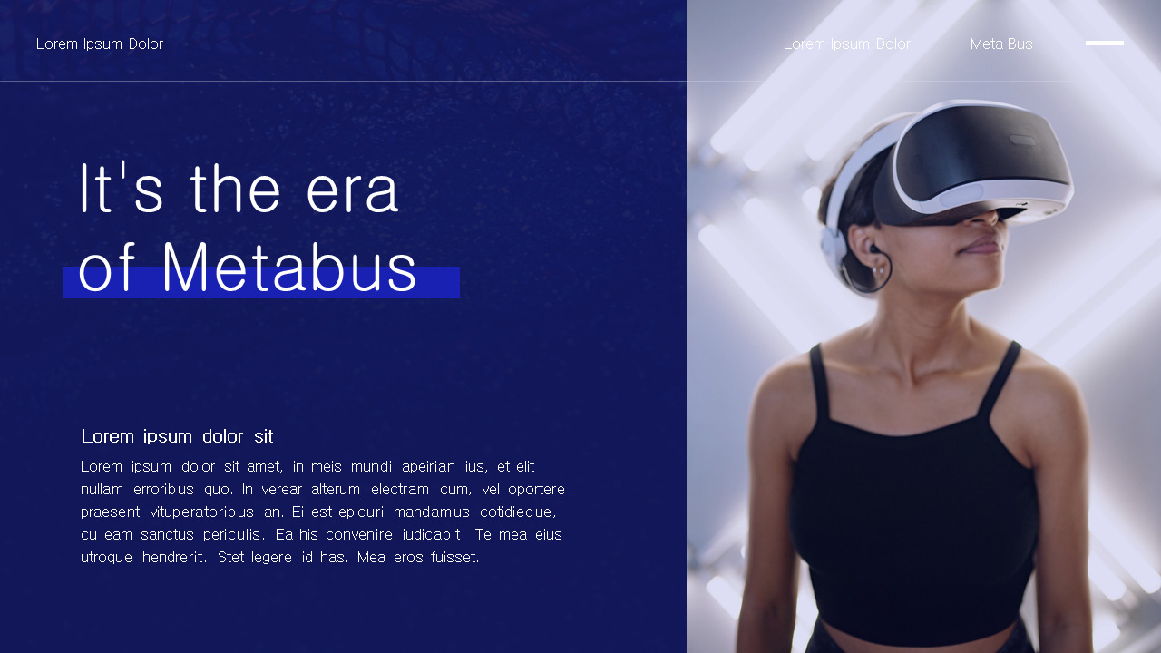 Future Generation slide template