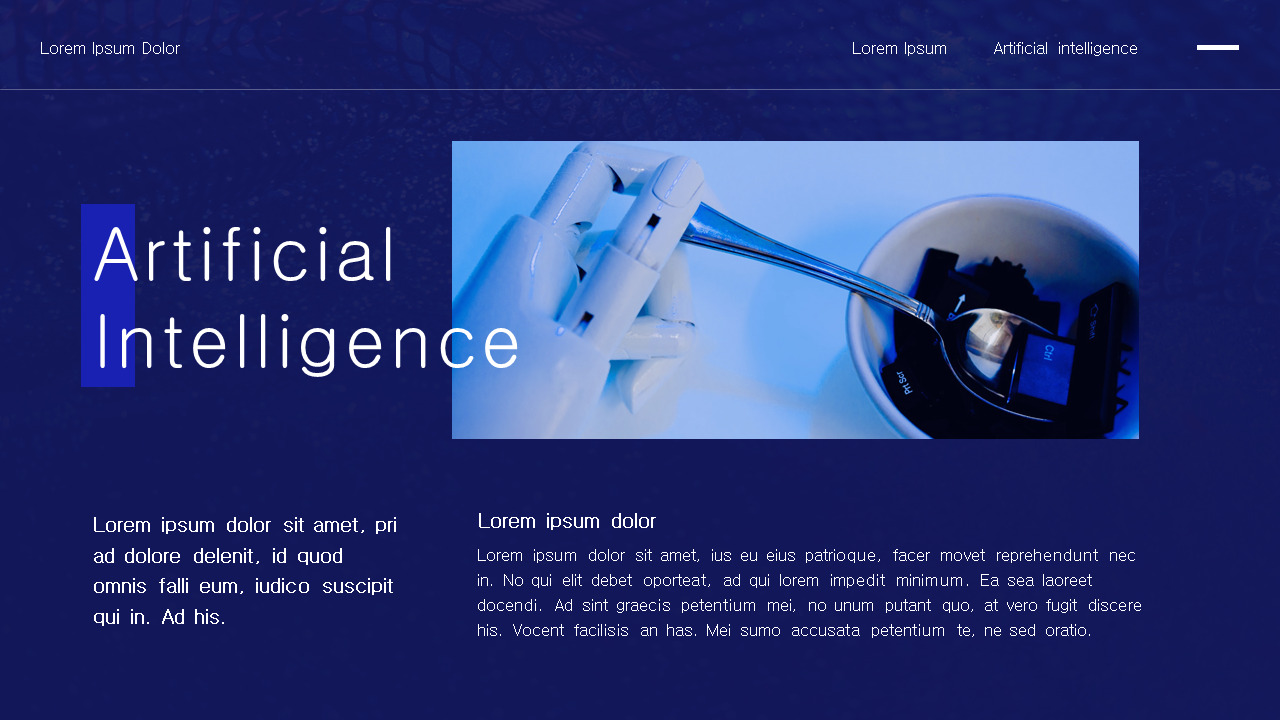 Future Generation slide template