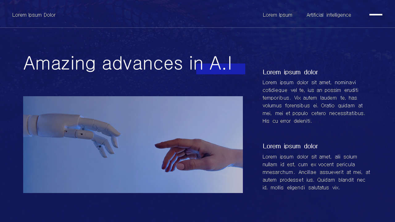 Future Generation slide template