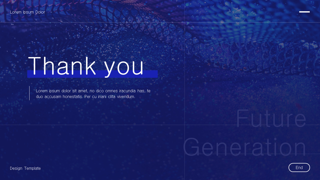 Future Generation slide template