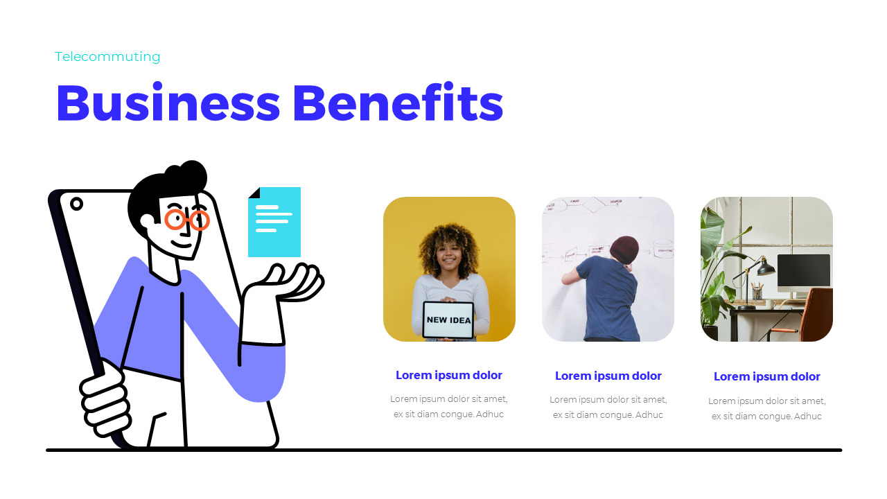 Benefits of Telecommuting PPT PowerPoint