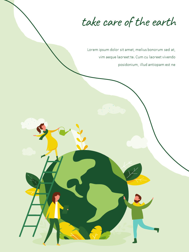 Earth Day professional presentation