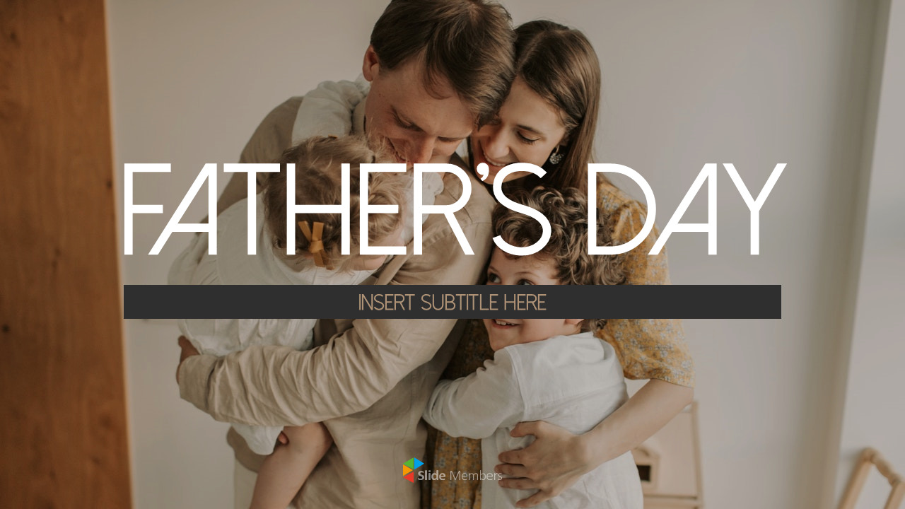 Happy Father’s Day Easy PowerPoint Design