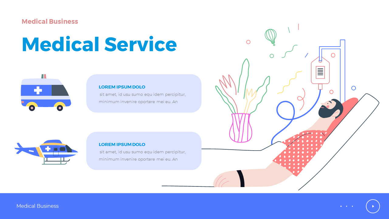 Medical Business ppt template