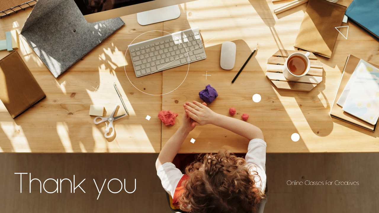 Online Classes for Creatives PPT Templates Design
