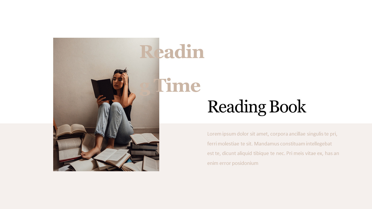 Reading Best PowerPoint Presentation|Lifestyle|Templates