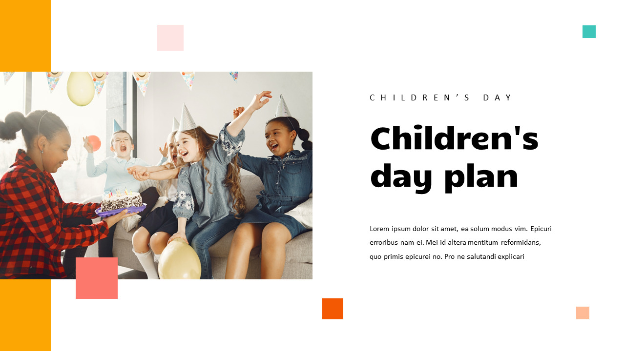 Happy Children's Day Google PowerPoint Slides