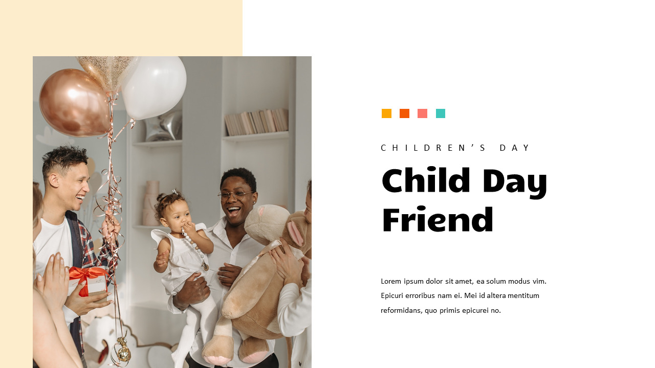 Happy Children's Day Google PowerPoint Slides