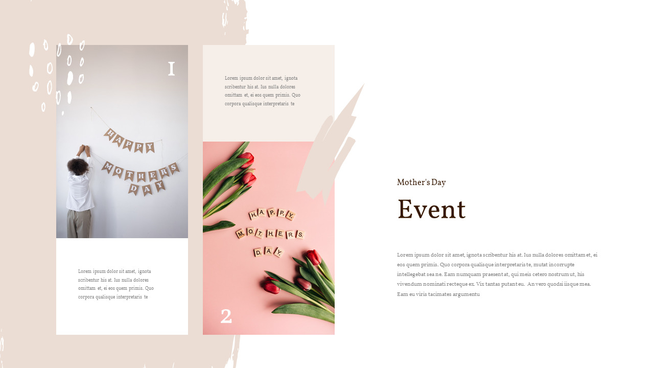 Mother's Day Simple Presentation Google Slides Template