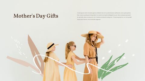 Mother's Day Simple Presentation Google Slides Template