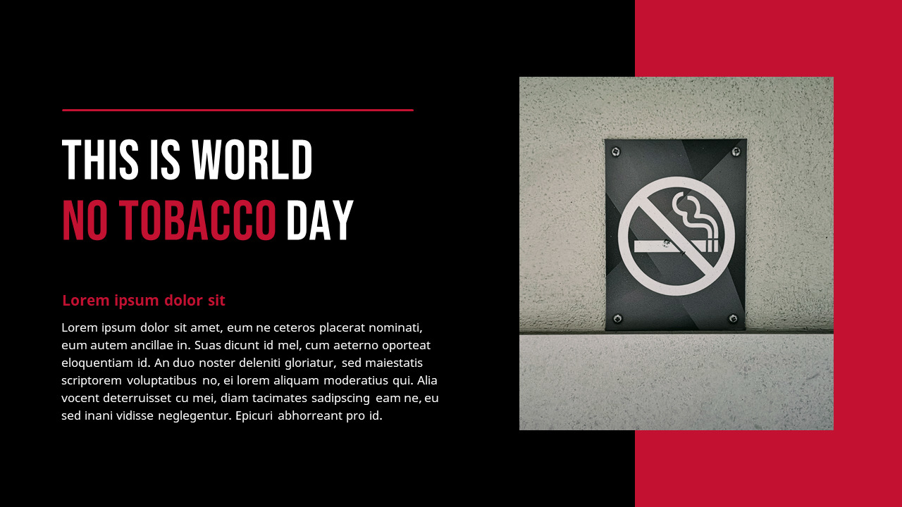 Stop Smoking Design brief Templates|Lifestyle|PPT